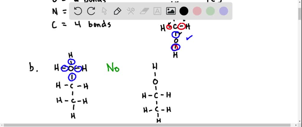 SOLVED:Is each structural formula correct according to the HONC 1234 ...