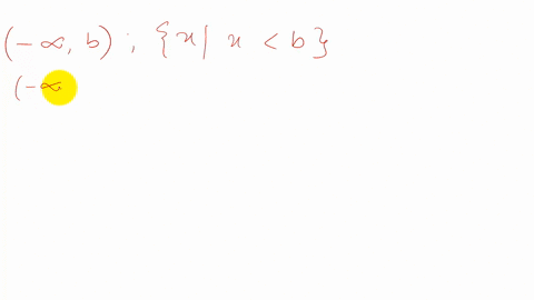 SOLVED: In Problems 31-38, write each interval as an inequality involving x, and illustrate each ...