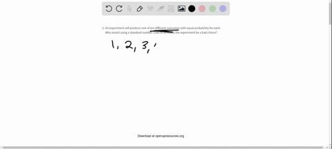 ⏩SOLVED:An experiment will produce one of ten different outcomes… | Numerade