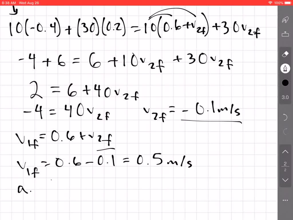 SOLVED: A 10.0 -g marble slides to the left with a velocity of ...