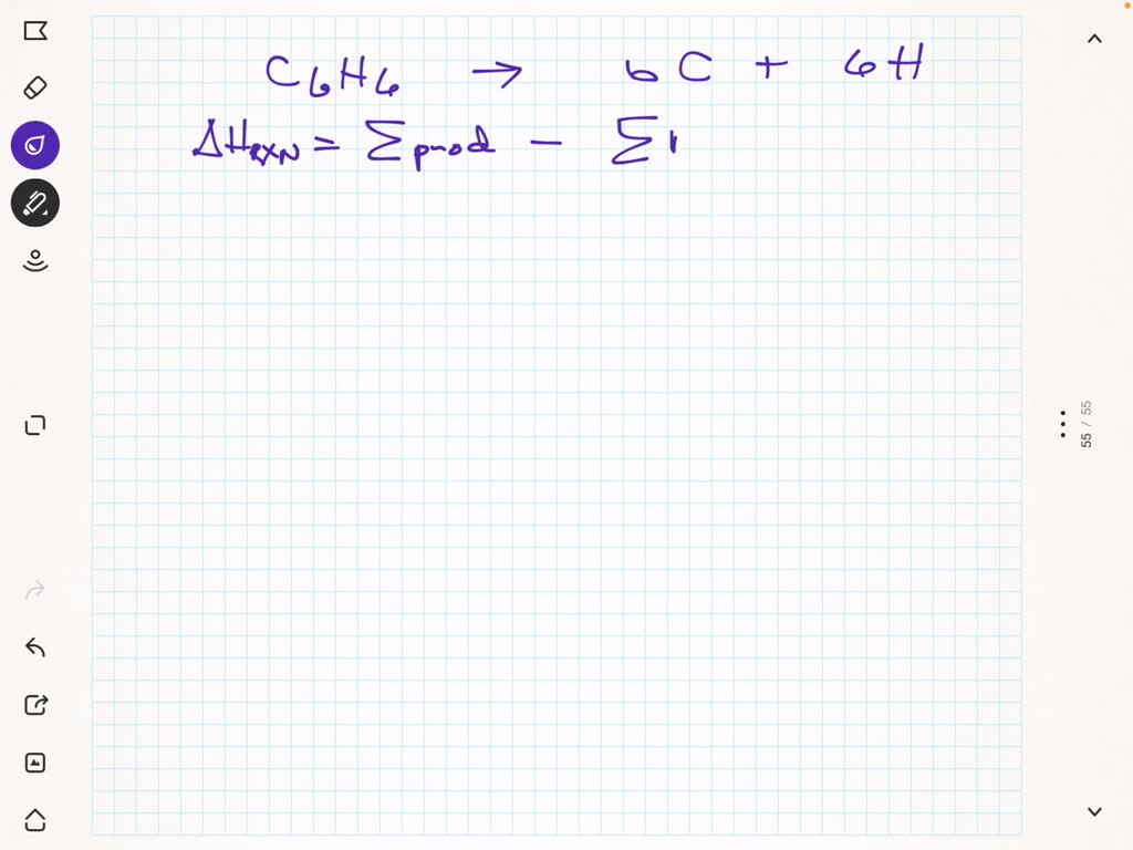 SOLVED:Use average bond enthalpies (Table 8.4 ) to estimate \Delta H for the atomization of ...