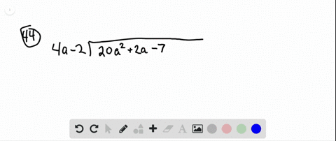 SOLVED:Find the quotient and remainder as in Examples 3 and 4. Check by ...