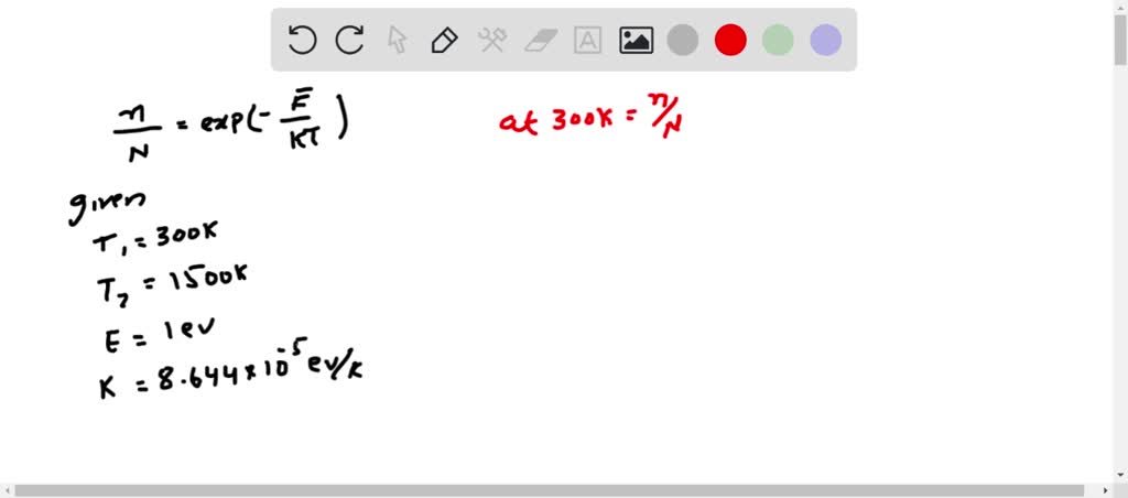 SOLVED:Calculate the fraction of atoms with energies equal to or ...