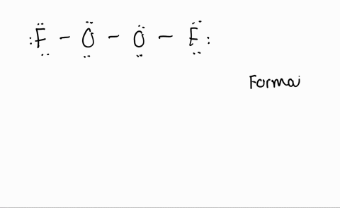 SOLVED:Draw the Lewis structure of O2 F2 . Assign oxidation states and ...