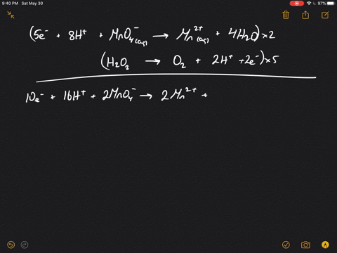 SOLVED:Balance each of the following oxidation–reduction reactions ...