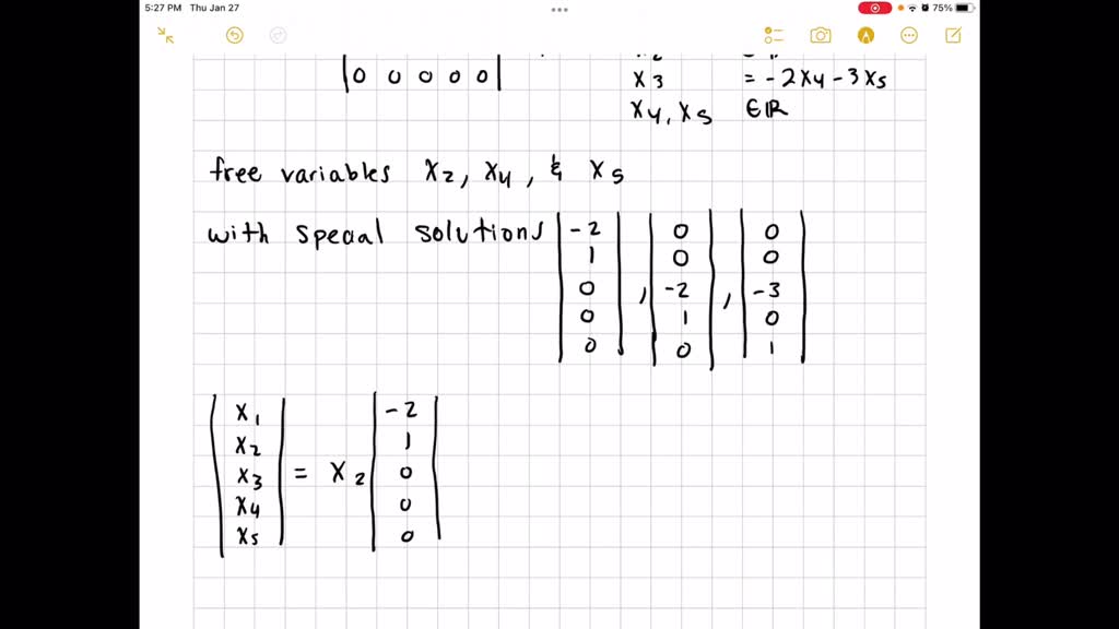 SOLVED: 'Using the augmented matrix 1 2 3 4 Row reduce the matrix t0 ...