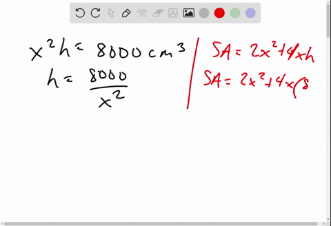 SOLVED:Find the dimensions of the closed rectangular box with square ...