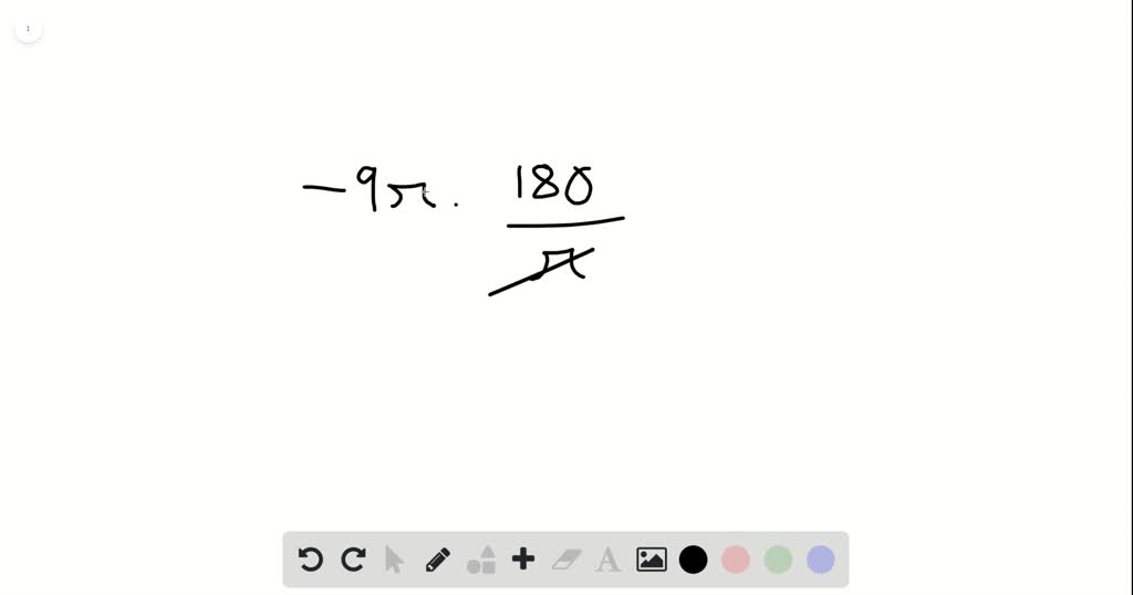 SOLVED:Convert each angle given in radian measure to degrees. Give ... SOLVED:Convert each angle given in radian measure to degrees. Give ...