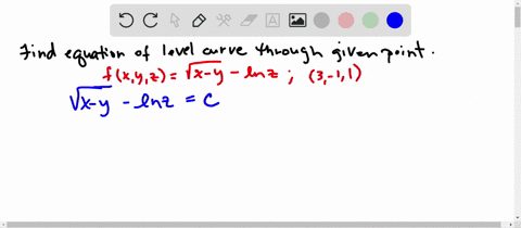 SOLVED:Find an equation for the level surface of the function through ...