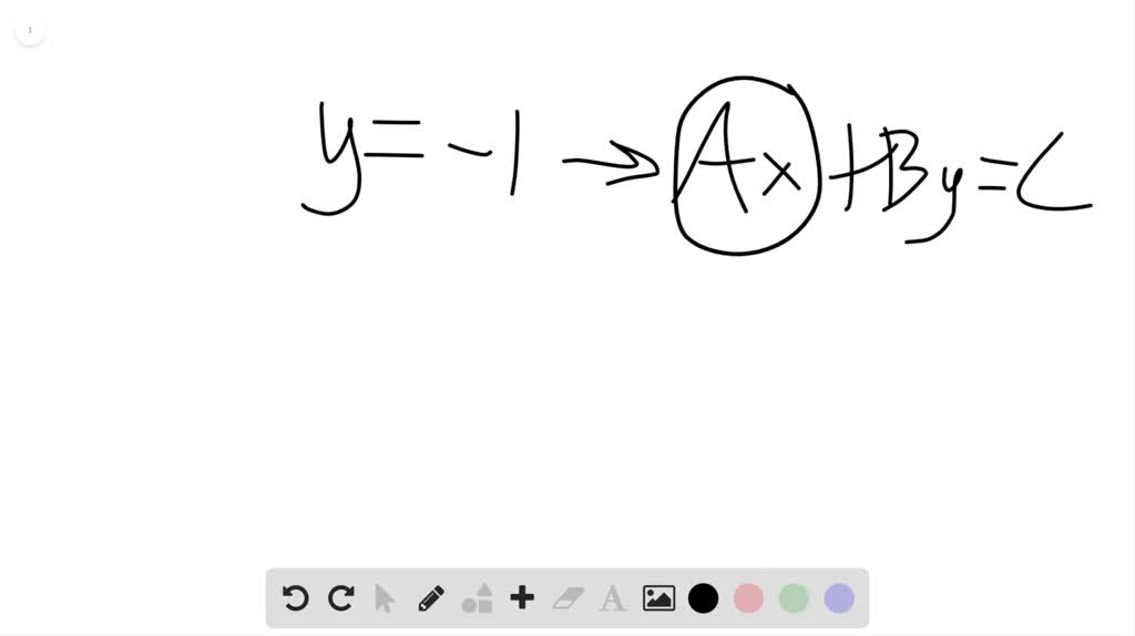 Solved Determine Whether Each Equation Is A Linear Equation In Two Variables See Example 1 Y 1