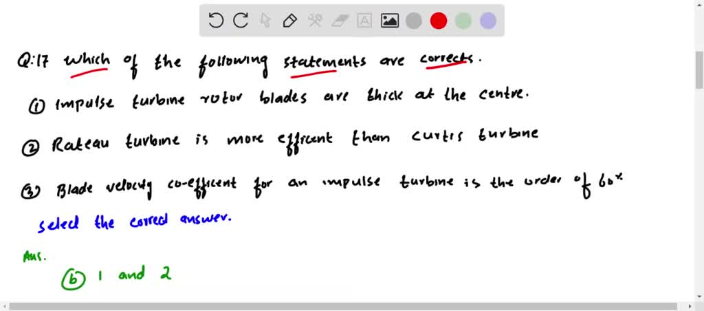SOLVED:Which of the following statements are correct? 1. Impulse ...