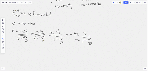 SOLVED:An unstable particle is at rest and suddenly breaks up into two fragments. No external ...