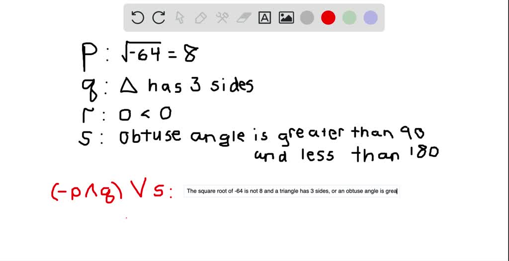 ⏩SOLVED:Using elementary mathematics, determine the truth values of ...