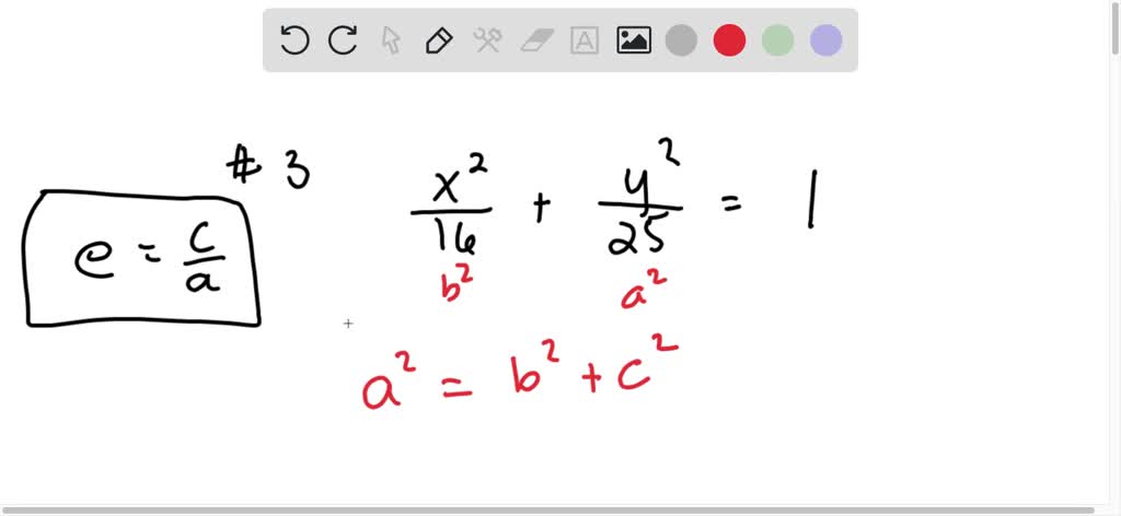 ⏩SOLVED:The circumference eccentricity of an ellipse (review Figure ...