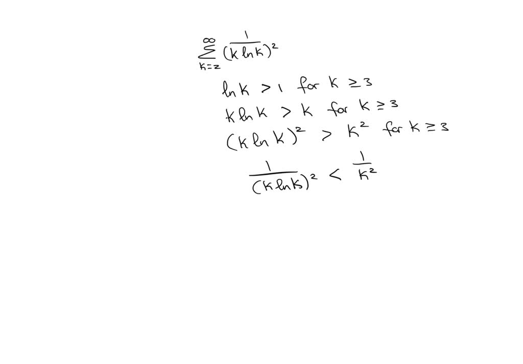 ⏩solved Use The Comparison Test Or Limit Comparison Test To… Numerade