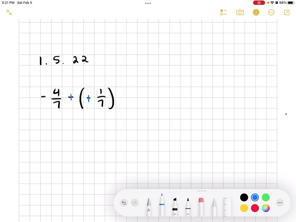 SOLVED Subtract 7 1 3 2 3 4 