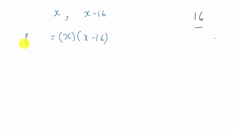 SOLVED:Among all pairs of numbers whose difference is 16, find a pair ...