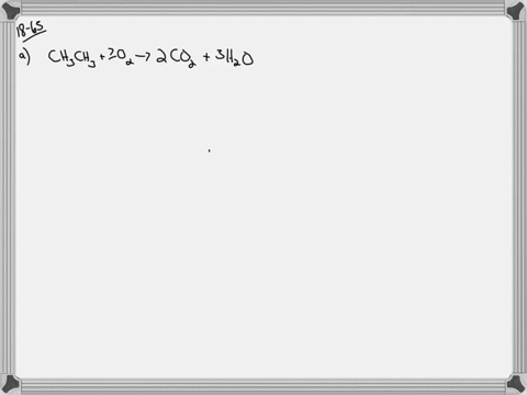 SOLVED:Complete and balance each hydrocarbon combustion reaction. (a ...