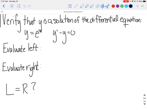 Differential Equation | Applied Calculus for the…