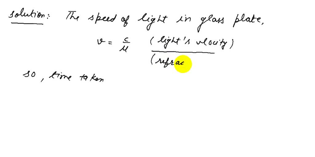 ⏩SOLVED:If ' c^' is the velocity of light in vacuum, then the time ...