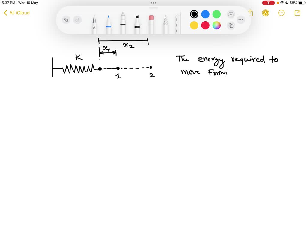 The spring in a retractable ballpoint pen is 1.8 cm long, with a 300 N ...