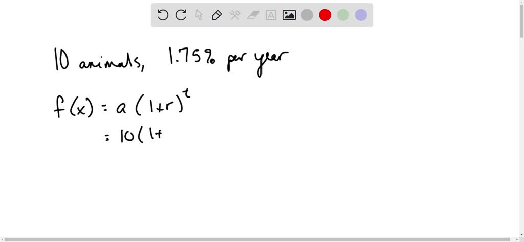 ⏩SOLVED:Write an exponential model for a population that started ...