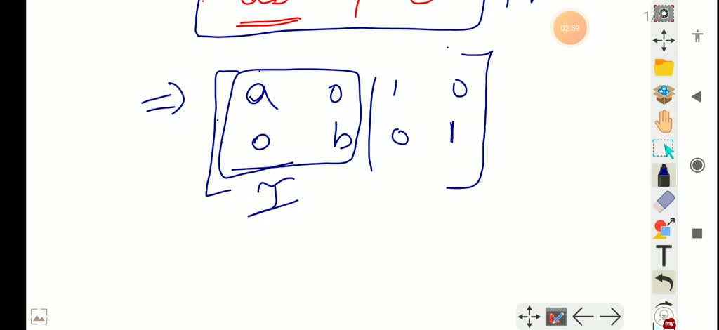 SOLVED:State conditions on a and b that guarantee that the ma- has an inverse, and find a ...