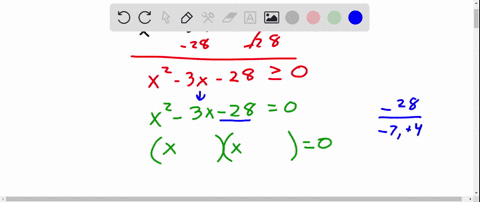 SOLVED:In Exercises 29 to 40, use the critical value method to solve each polynomial inequality ...