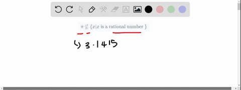 SOLVED:Use the meaning of the symbols ∉to determine whether each statement is true or false. π⊈ ...