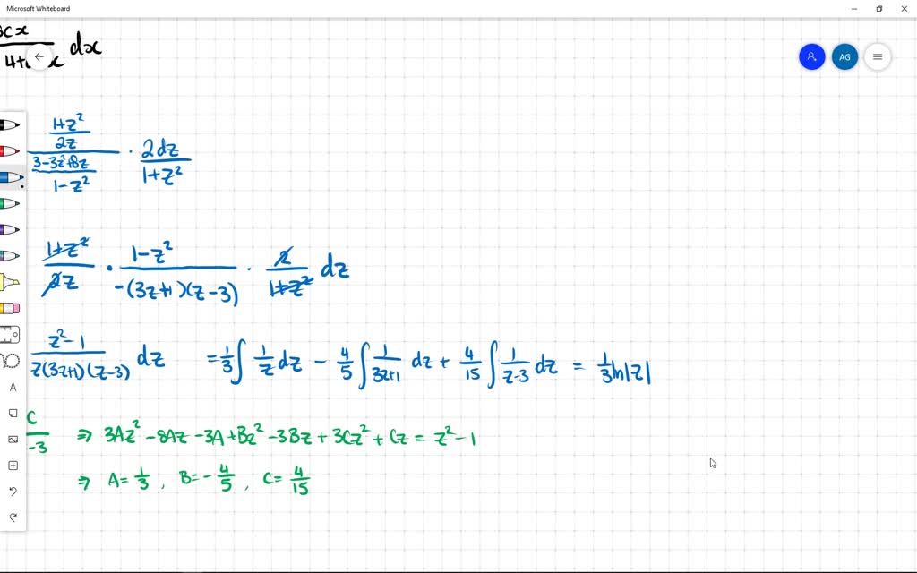 SOLVED:Weierstrass Substitution use the following substitution, called ...