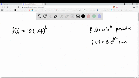 SOLVED:Repeat Exercise 15 using the Gompertz growth law, (d y)/(d t)=k y e^-a t for constants k ...