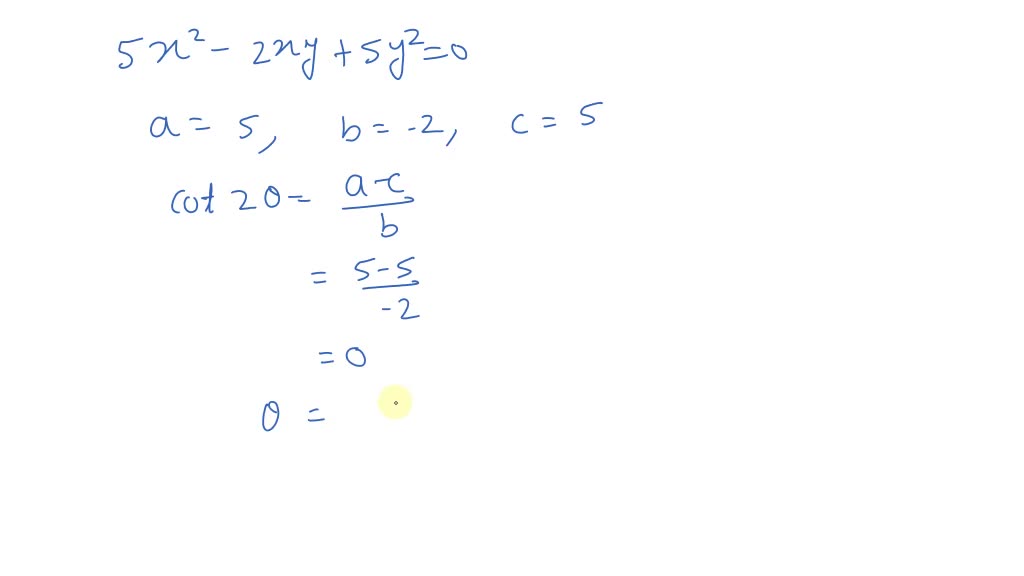 SOLVED:Use the Principal Axes Theorem to perform a rotation of axes to ...