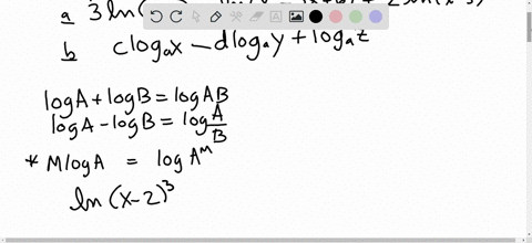 SOLVED:Express as a single logarithm. (a) log10 20-(1)/(3) log10 1000 ...