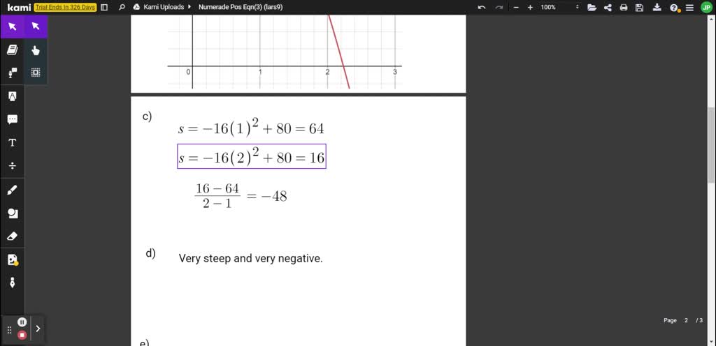 A Use The Position Equation S 16 T 2 V0 T S0 To Write A Function That