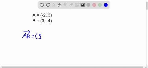 find the vector ab and its magnitude if it has initial point a 1 2 1 and final b 3 2 2 71755