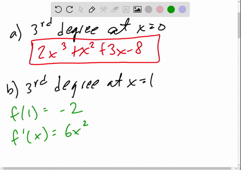 SOLVED:(a) Calculate the second-order Taylor polynomial, p2(x ...