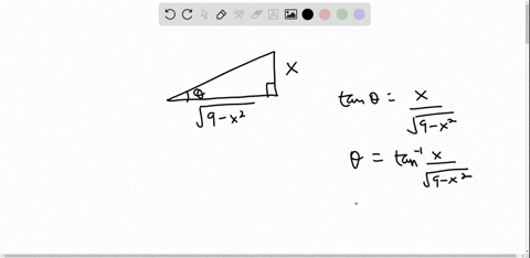 ⏩SOLVED:Draw a right triangle to simplify the given expressions ...