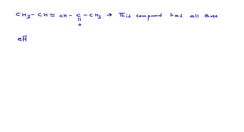 SOLVED:Which of the following molecules has all the effects: inductive ...