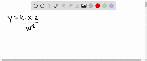 ⏩SOLVED:Construct a mathematical model given the following. y varies… | Numerade