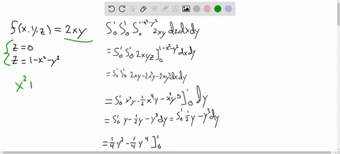 SOLVED:Evaluate ∭ℬ f(x, y, z) d V for the specified function f and box ...