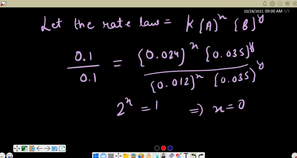 SOLVED:Select the rate law that corresponds to the data shown for the following reaction: Exp ...
