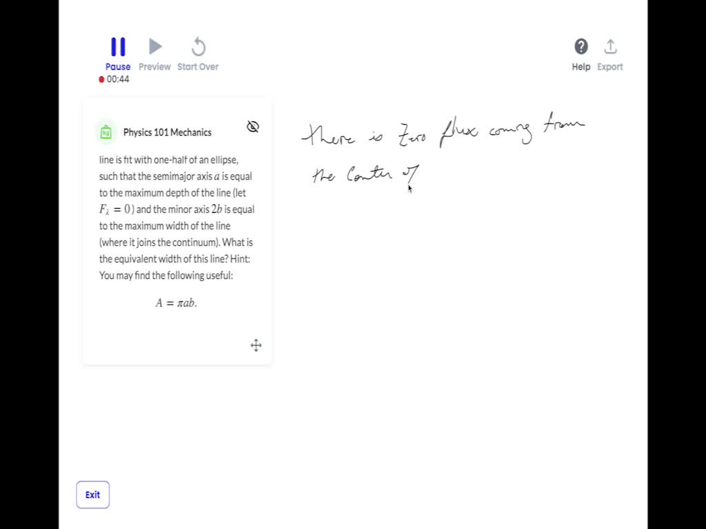 (a) Show that in an optically thin medium, the equivalent width is ...