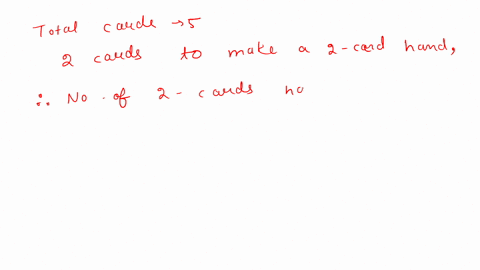 SOLVED:Solve each problem involving combinations. Card Combinations ...