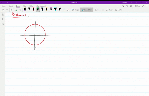 SOLVED:Use the circle shown in the rectangular coordinate system to solve Exercises 77-82 . Find ...