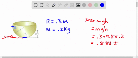 SOLVED:IA 2.00 ×10^2 -g particle is released from rest at point A on the inside of a smooth ...