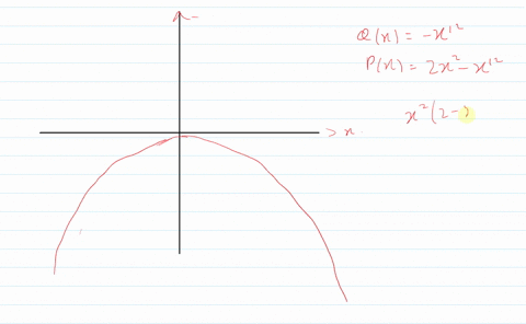 SOLVED:Determine the end behavior of P. Compare the graphs of P and Q in large and small viewing ...