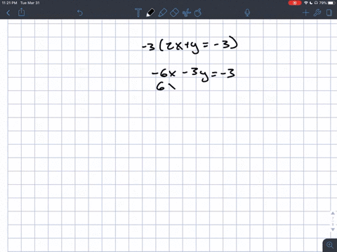 SOLVED:Solve each system of equations by graphing. 2 x+y=-3 6 x+3 y=-9