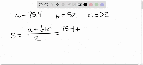 SOLVED:Using Heron's Area Formula use Heron's Area Formula to find the ...