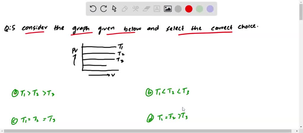 SOLVED:Consider the graph given below and select the cor rect choice: a ...