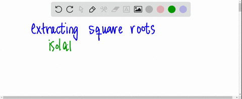 SOLVED:Explain why the technique of extracting roots greatly expands ...